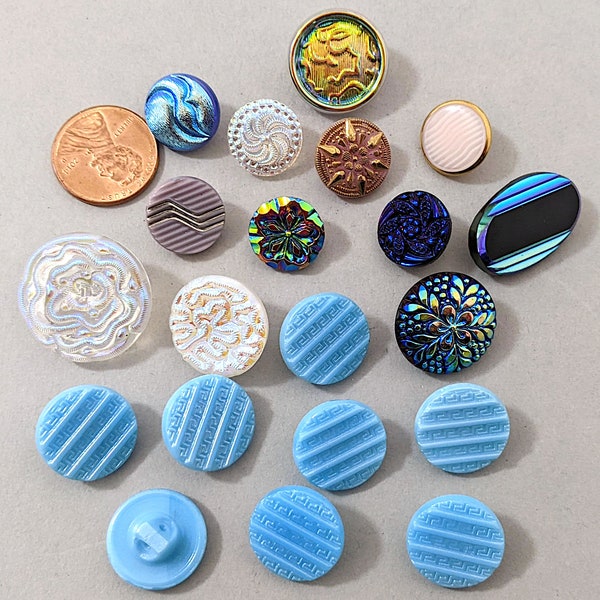 Czech Glass Buttons - Etsy