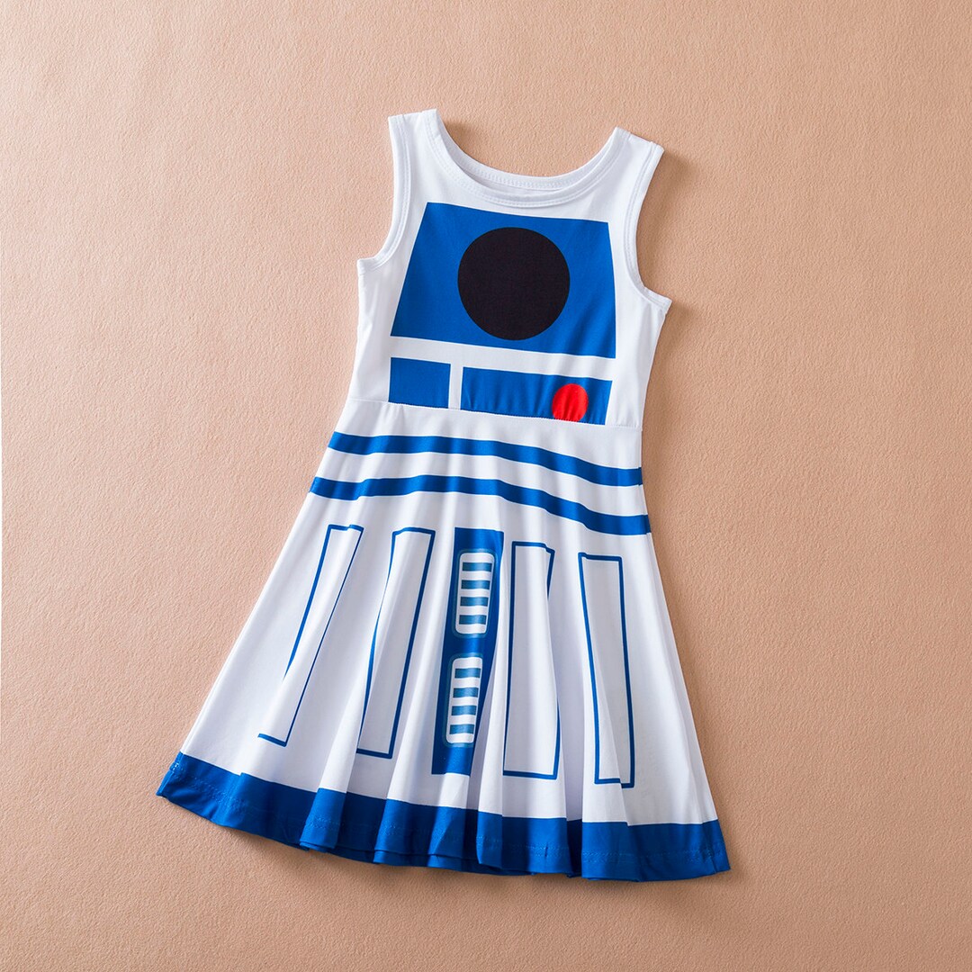 The Droid Skater Dress R2D2 Cosplay Dress Galactic Star Wars Cosplay ...