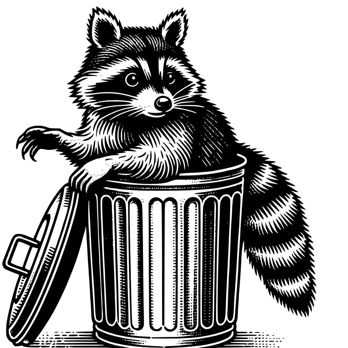 Trash Panda Raccoon SVG Raccoon Svg Bundle Raccoon PNG Trash Svg Bundle ...