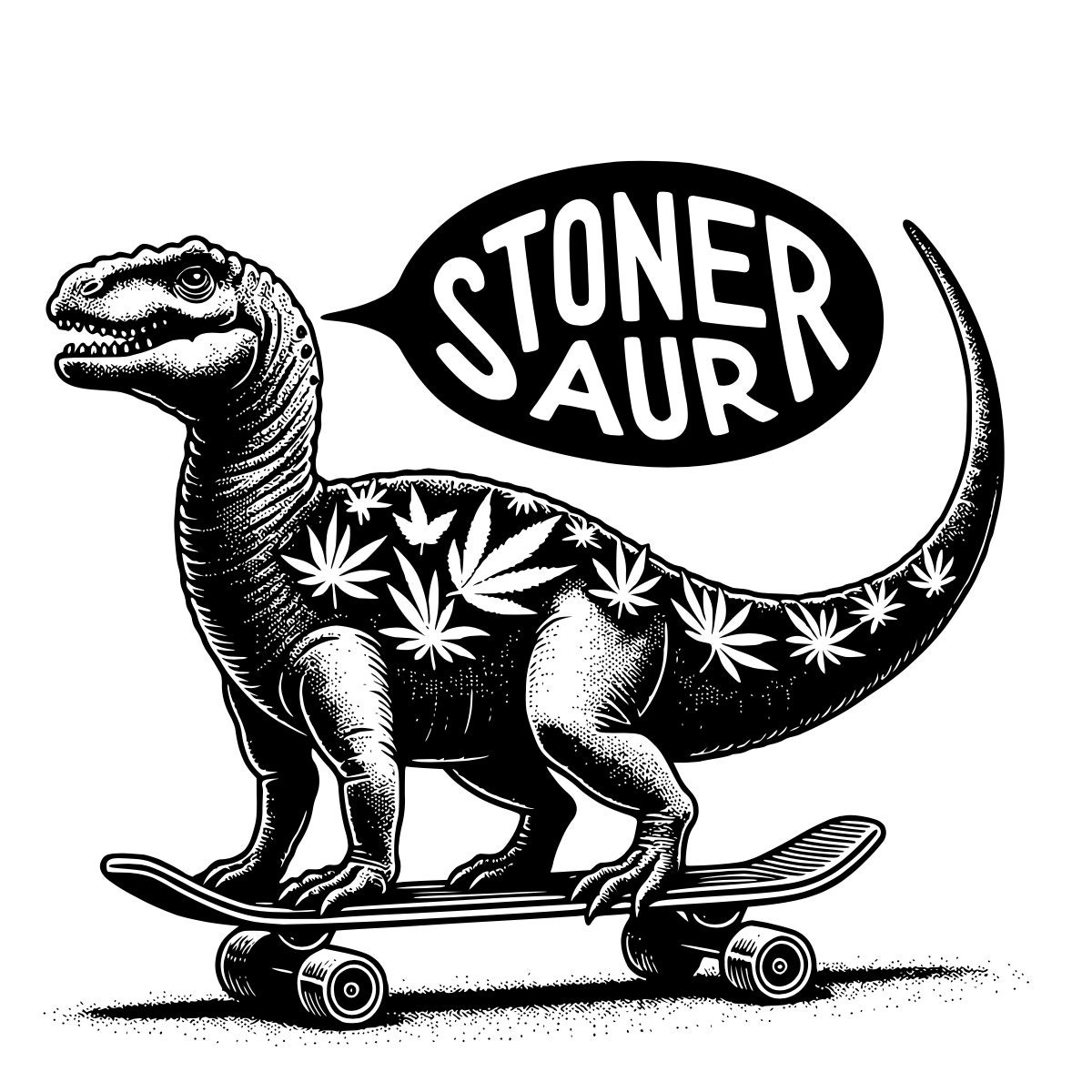 Stoner Dinosaur SVG Dinosaur Svg Bundle Stonersaurus PNG Stoner Svg ...