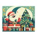 Santa With Christmas Presents and Tree Jigsaw Puzzle, 500 Piece Puzzle ...