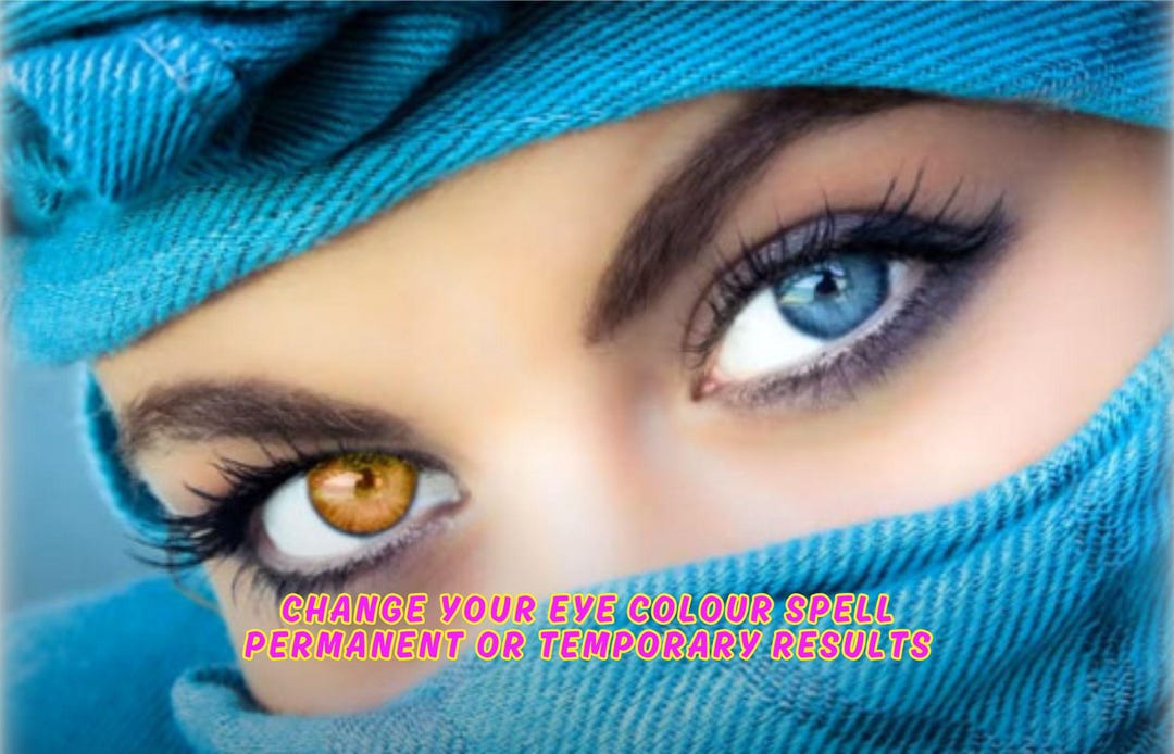 EYE COLOUR Spell, Custom Spell - Etsy