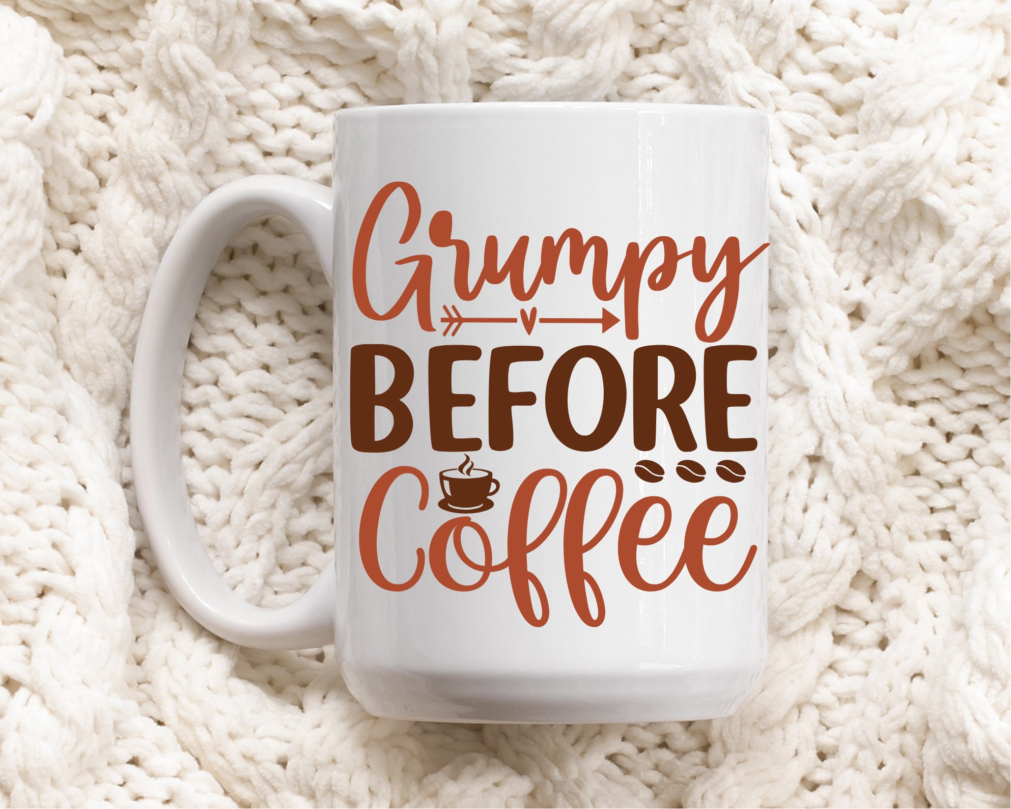 Grumpy Before Coffee | Morning Coffee | Quotes | Funny | Creative Mugs ...