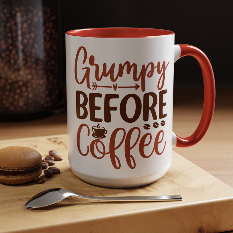 Grumpy Before Coffee | Morning Coffee | Quotes | Funny | Creative Mugs ...