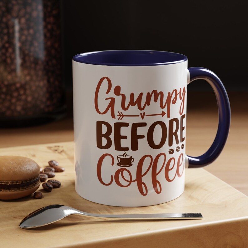 Grumpy Before Coffee | Morning Coffee | Quotes | Funny | Creative Mugs ...