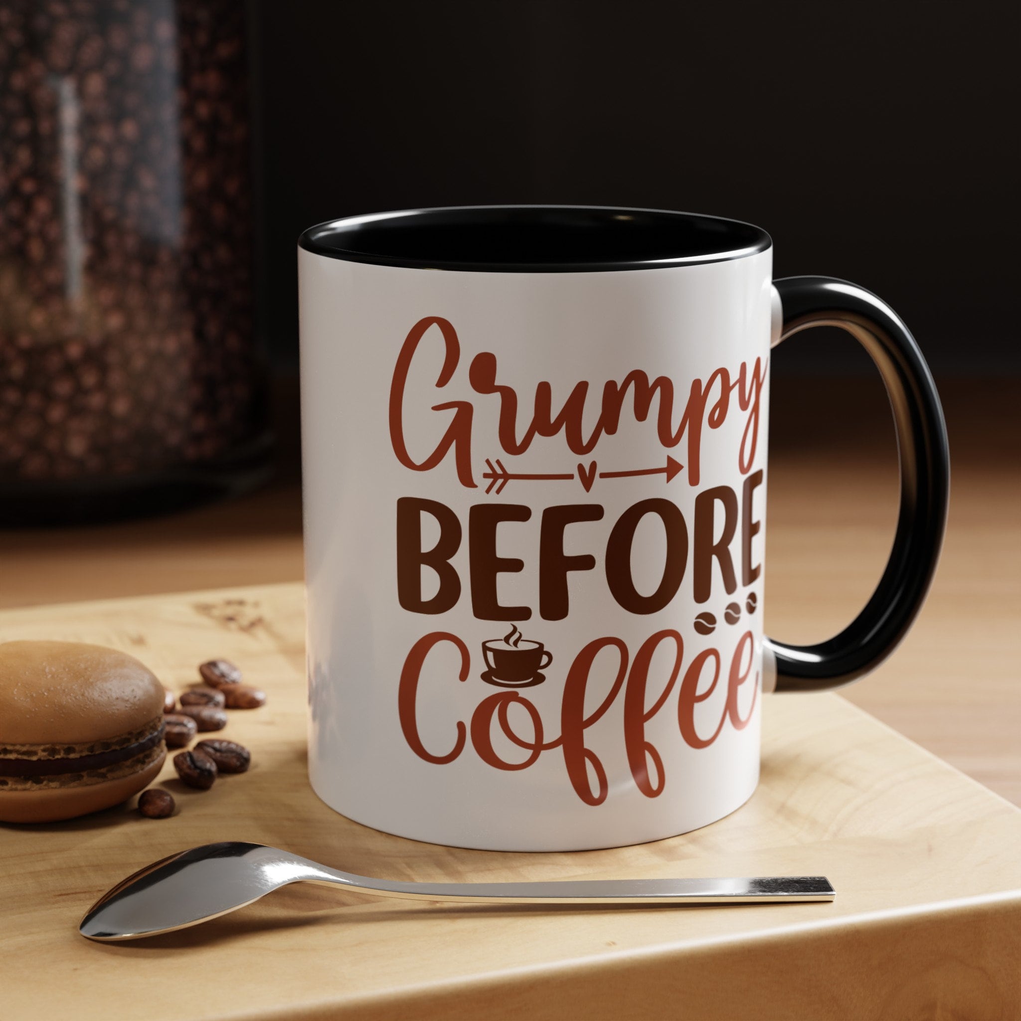 Grumpy Before Coffee | Morning Coffee | Quotes | Funny | Creative Mugs ...