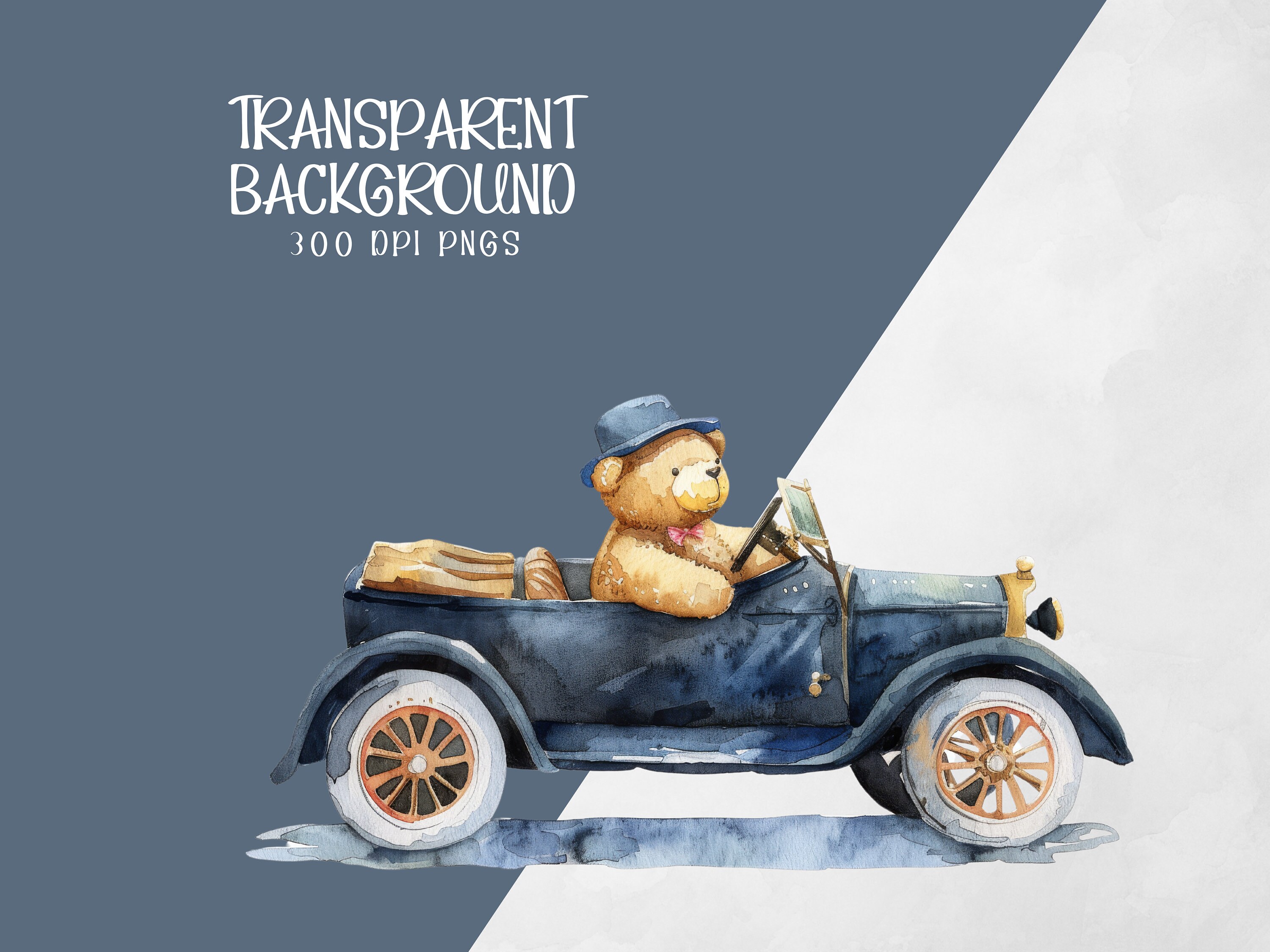 Watercolor Boy Teddy Bear Clipart | Baby Boy Watercolor Clipart ...