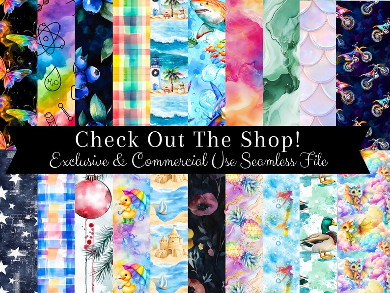 Baby Peacock Seamless Pattern | Watercolor Peacock Digital Paper ...