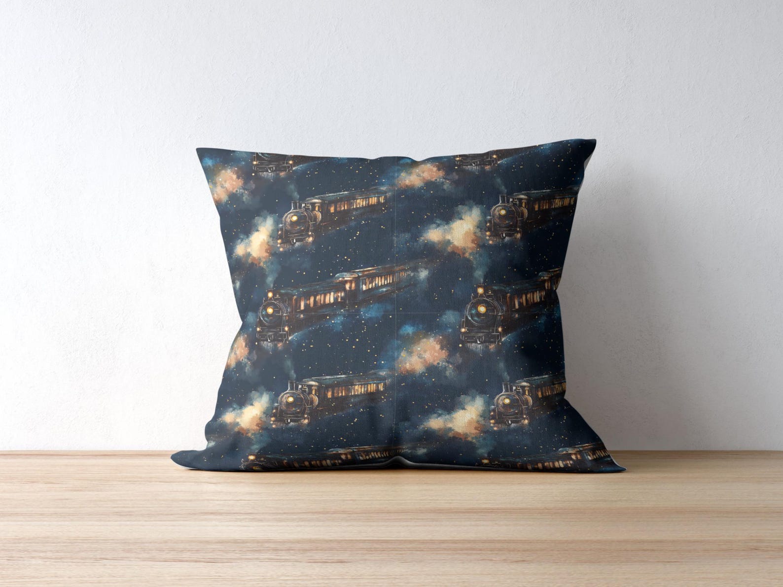 Seamless Train Pattern | Watercolor Trains | Train Backgrounds Seamless ...