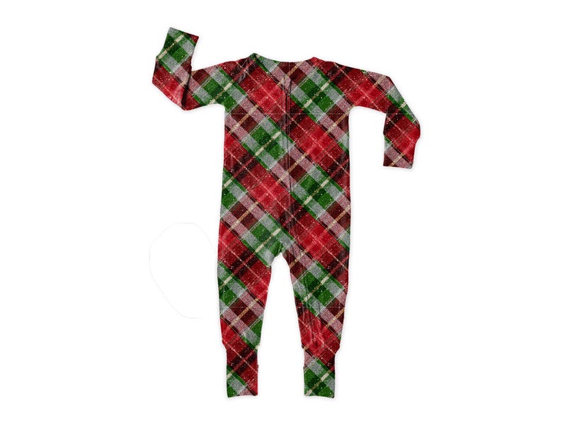 Watercolor Red Green Holiday Plaid Seamless Print | Plaid Glitter ...