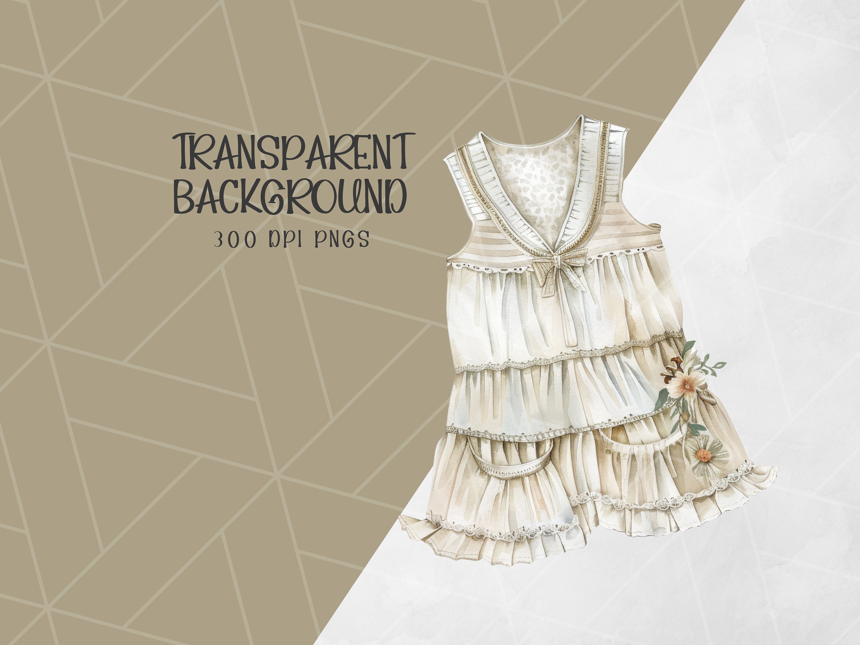 Watercolor Boho Baby Clothes Clipart | Boho Baby Girl Clipart | Boho ...