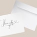 Script Thank You With Heart Clipart Thank You PNG Thank You Card ...