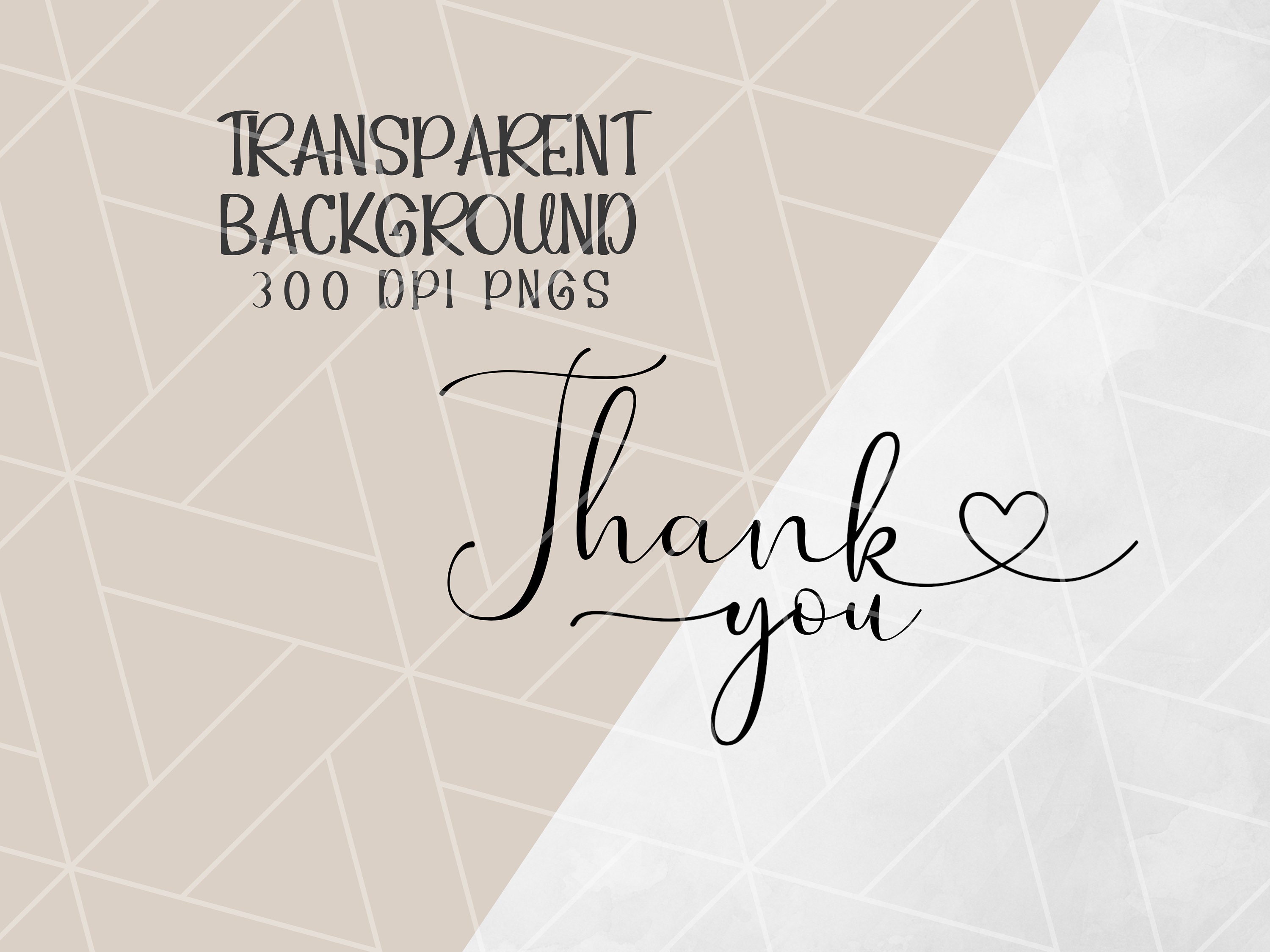 Script Thank You With Heart Clipart | Thank You PNG | Thank You Card ...