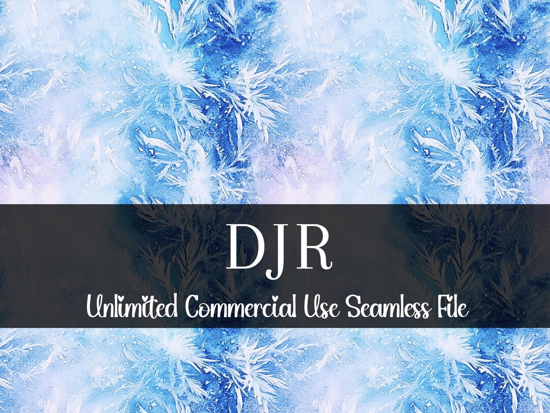 Frost Ice Snowflake Seamless Design | Frozen Texture Seamless Design ...