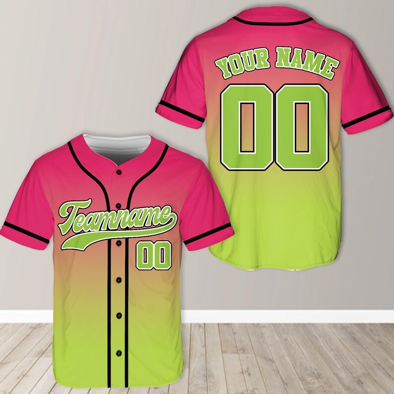 Custom Baseball Jersey, Personalized Team Name and Number Baseball ...