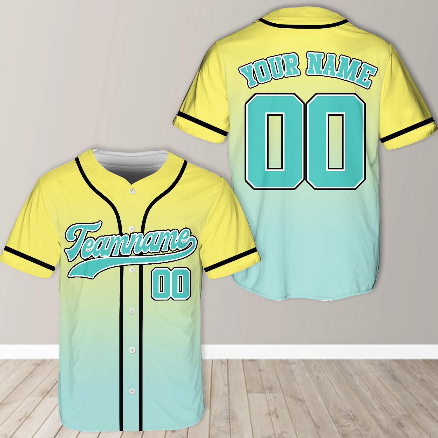 Custom Baseball Jersey, Personalized Team Name and Number Baseball ...