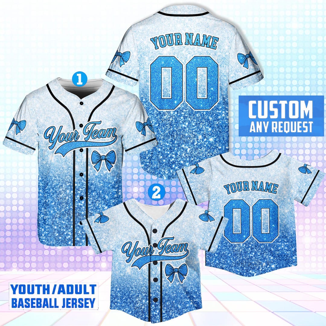 Custom Baseball Jersey, Personalized Team Name and Number Baseball ...