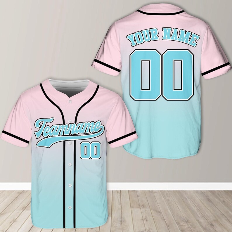 Custom Baseball Jersey, Personalized Team Name and Number Baseball ...
