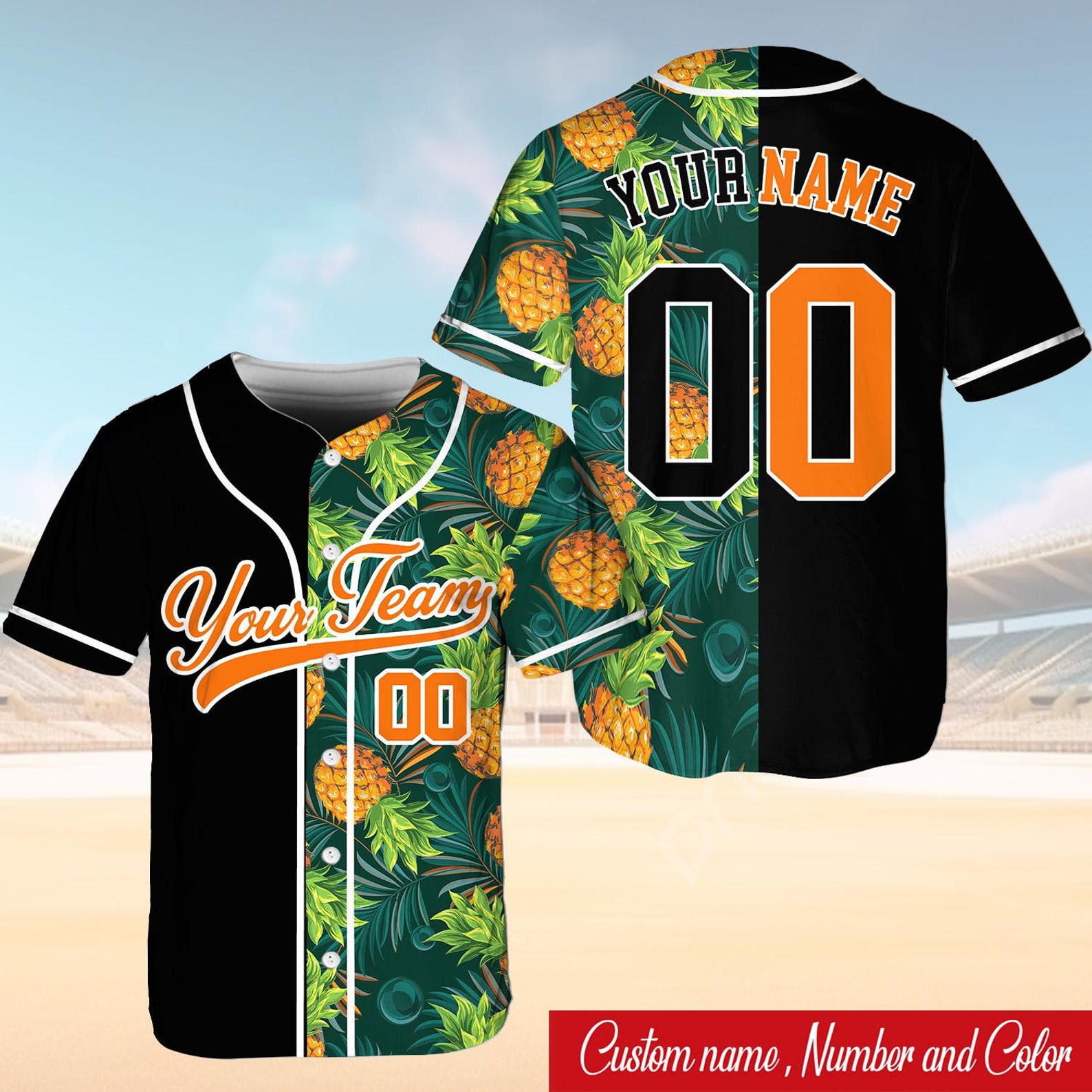Custom Baseball Jersey, Personalized Team Name and Number Baseball ...