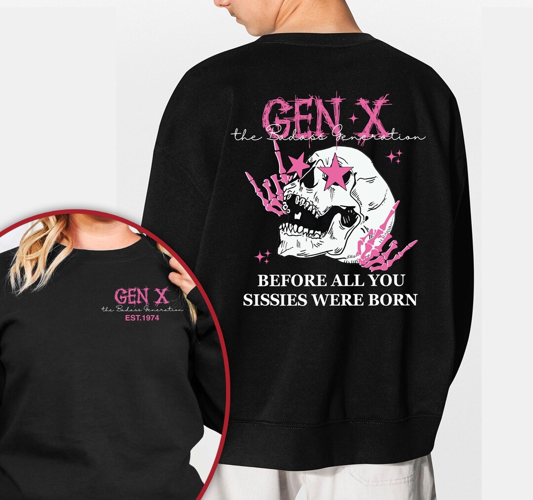 Generation X Custom Year Generation T-shirt, Birthday Gifts, Gen X ...
