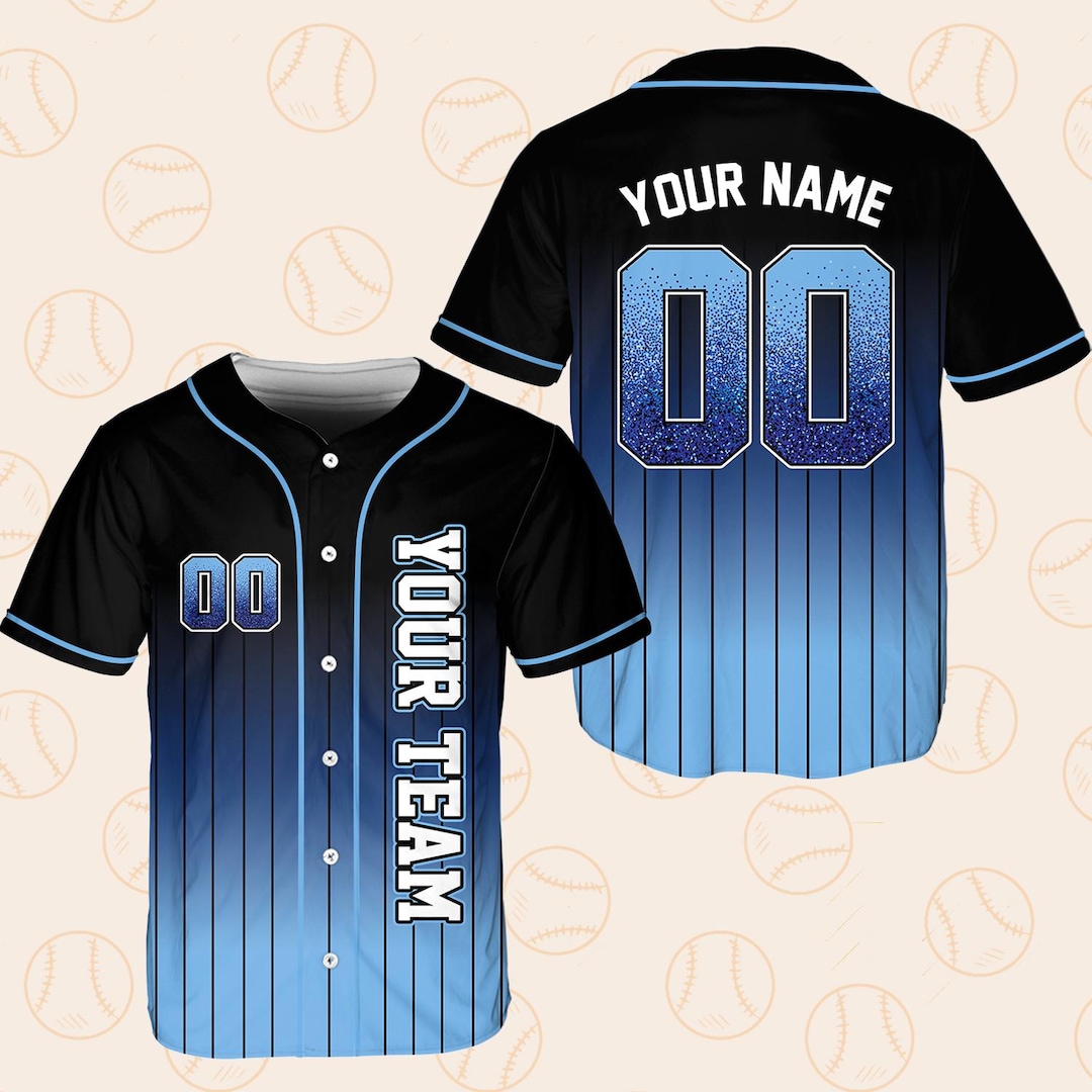 Custom Baseball Jersey, Personalized Team Name and Number Baseball ...