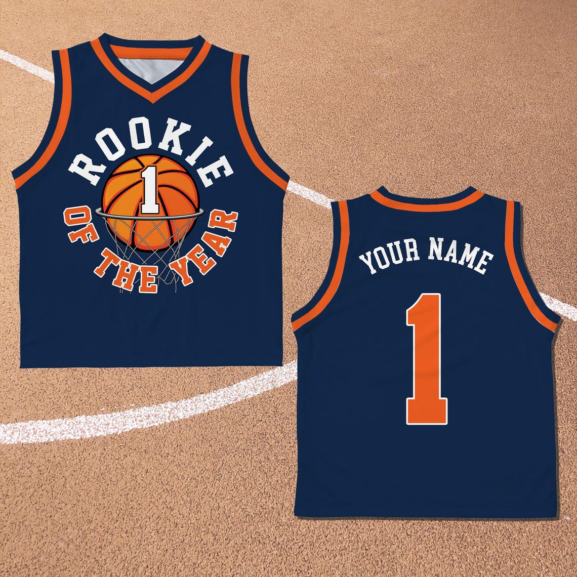 Personalized Daddy Mommy of the Rookie Basketball Jersey, Custom Name ...