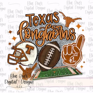 Longhorns Png, College Football Png, Austin Football, Hand Drawn ...