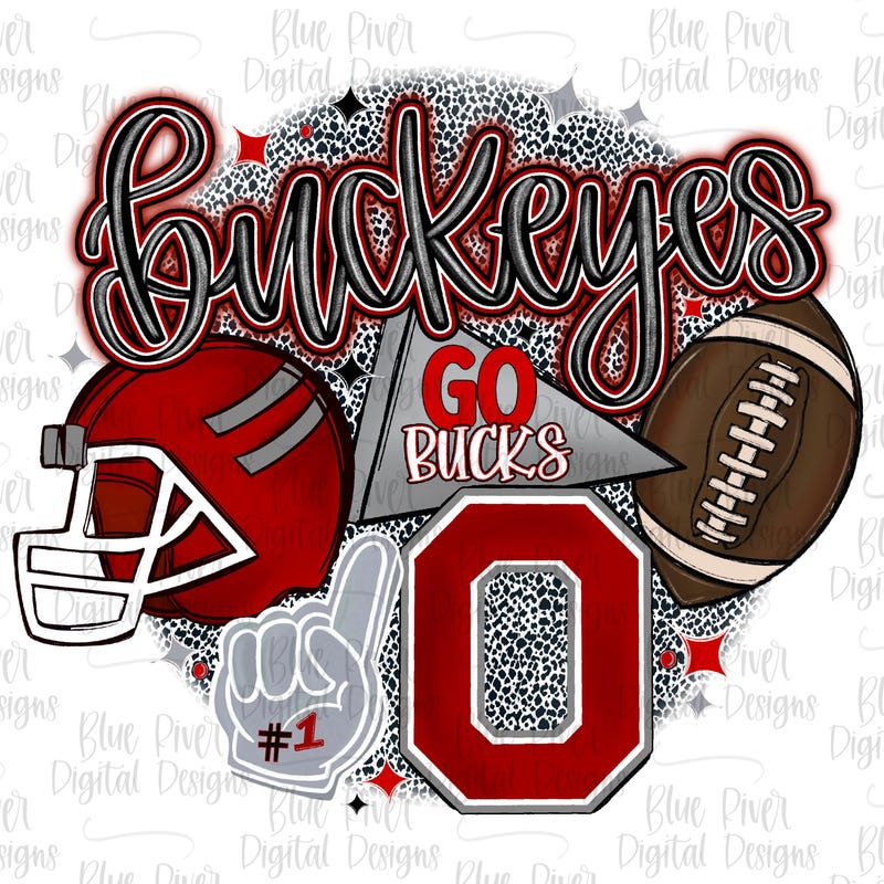 Ohio State Buckeyes Svg - Etsy