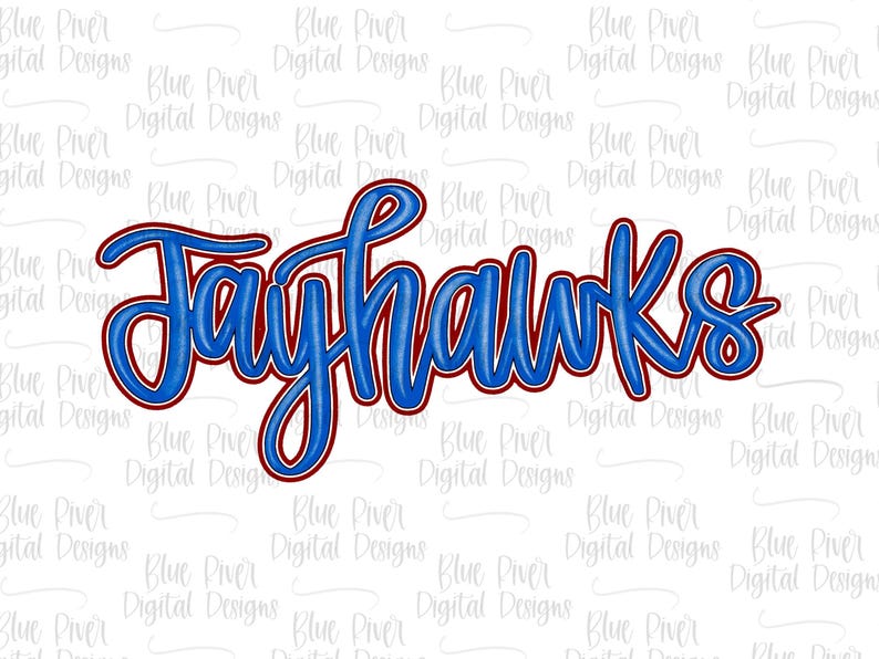 Jayhawks PNG, Hand Lettered Mascot, Handwritten Team Mascot, School ...