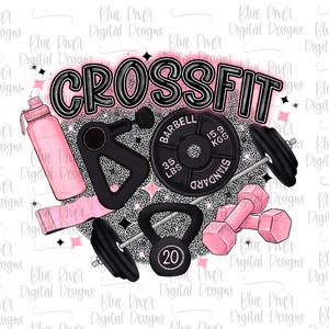 Crossfit PNG, Weight Training Png, Crossfit Digital Download, Crossfit ...