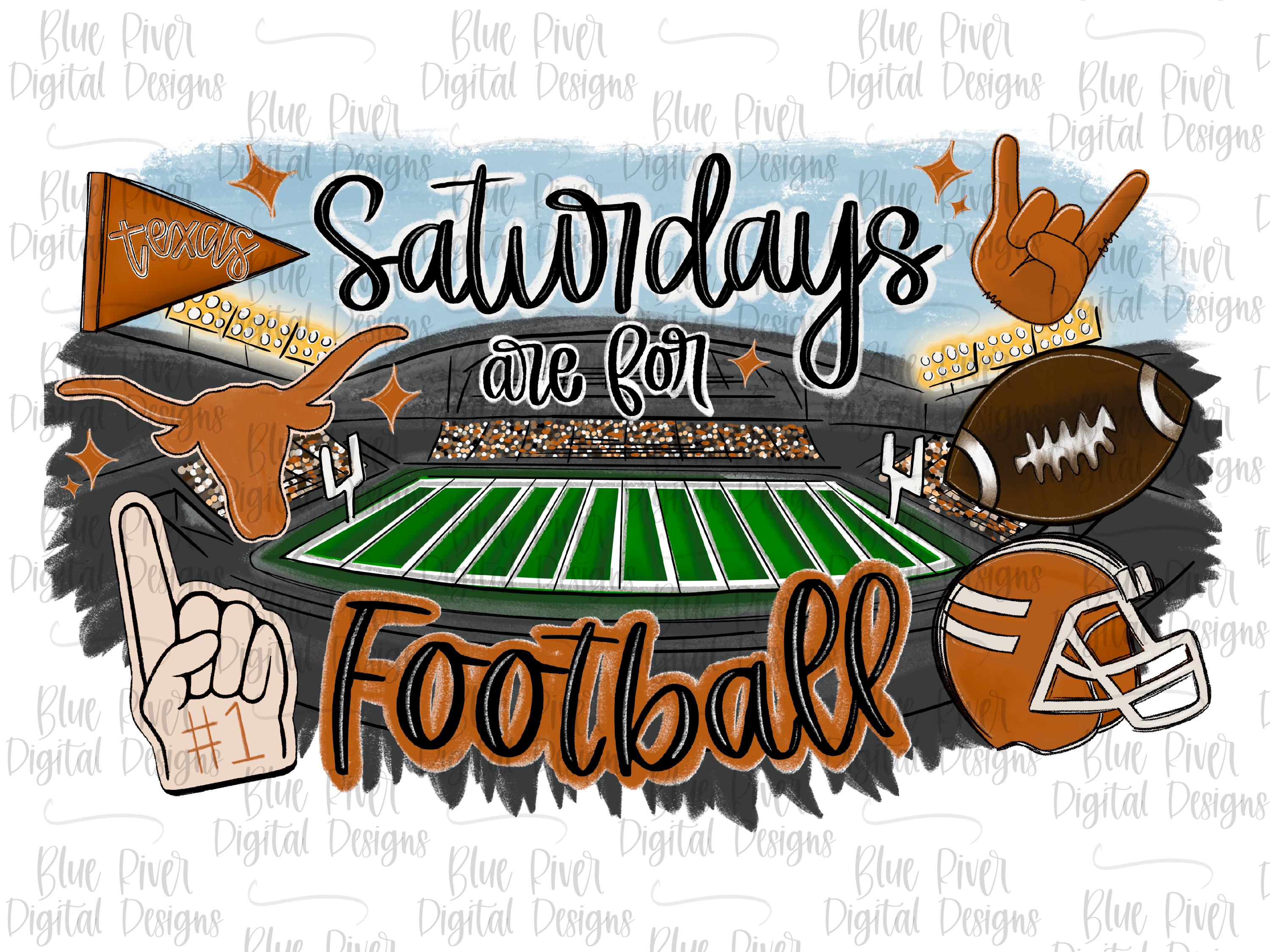 Saturdays Are for Football, College Football Png, Austin Football Png ...