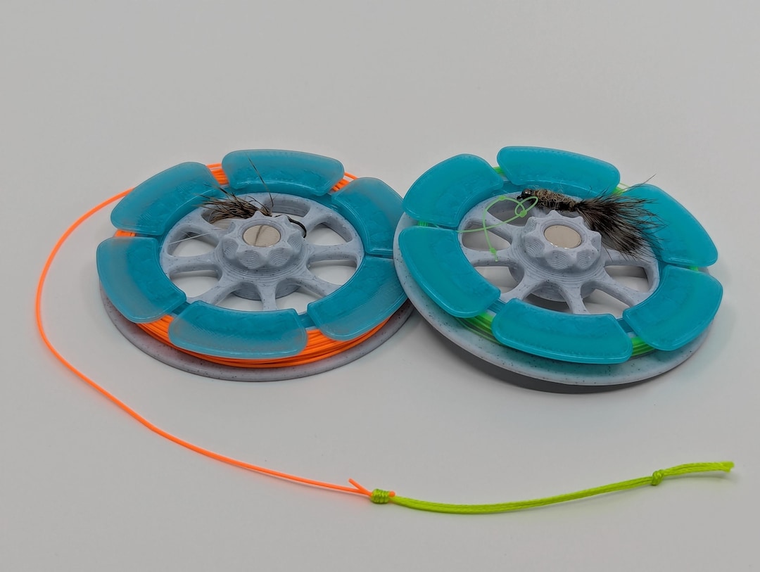 Magnetic Tenkara Line Spools - 2 Pack - Etsy