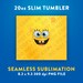 SPONGEBOB Face SEAMLESS Face TUMBLER Sublimation Png - Etsy