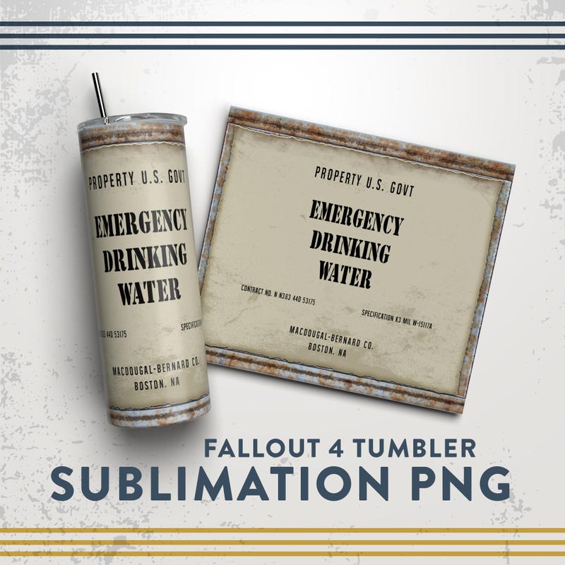 Fallout Drinks Coasters - Etsy