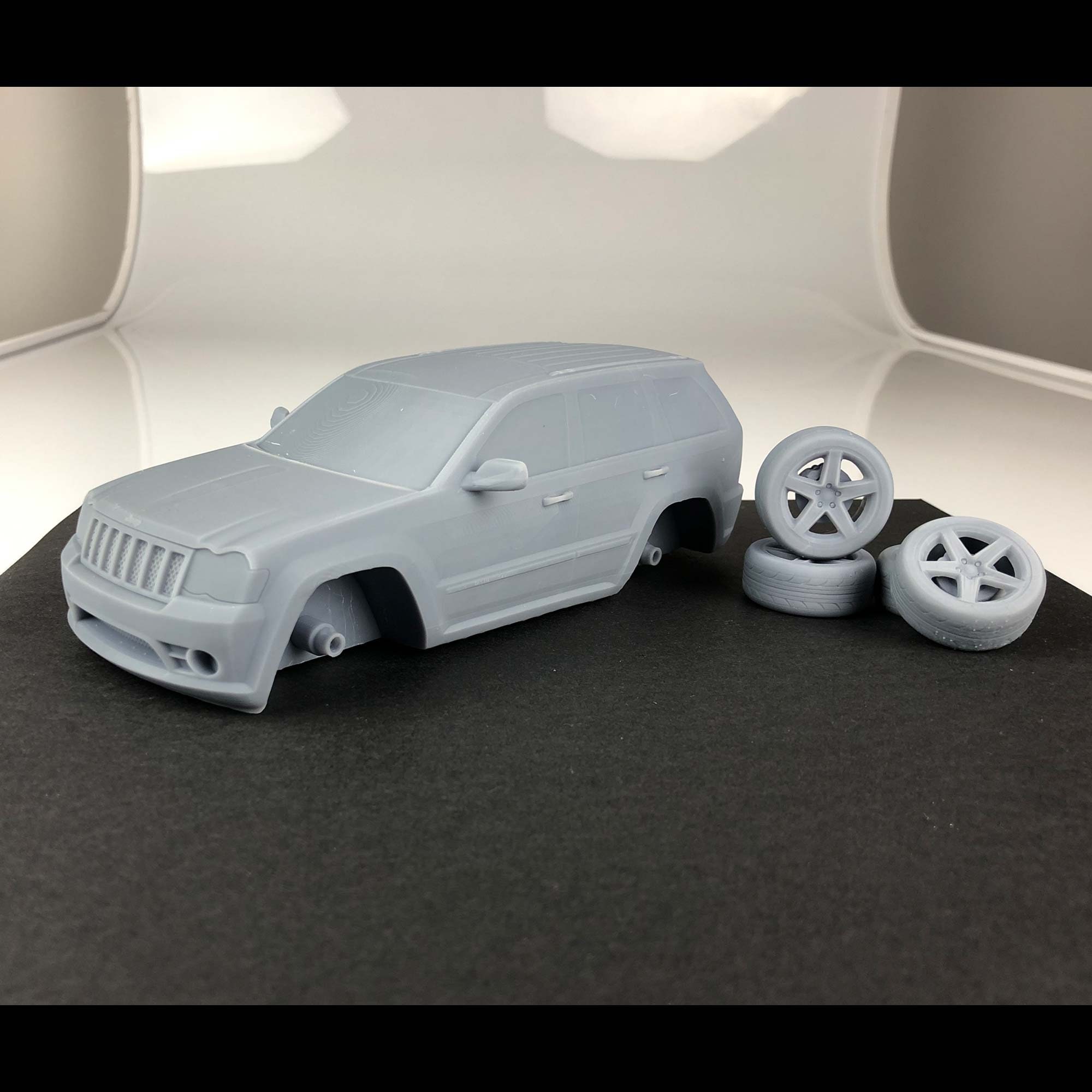 Jeep Grand Cherokee SRT-8 3th Gen (WK) Resin Model Car Kit - Etsy