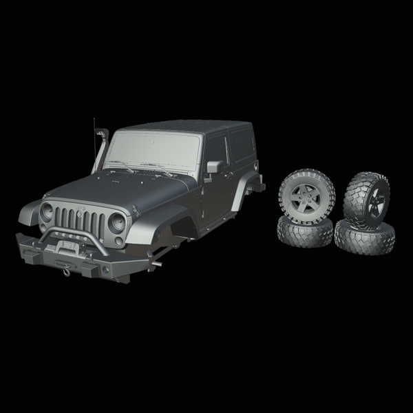 Jeep Wrangler Model Kit - Etsy