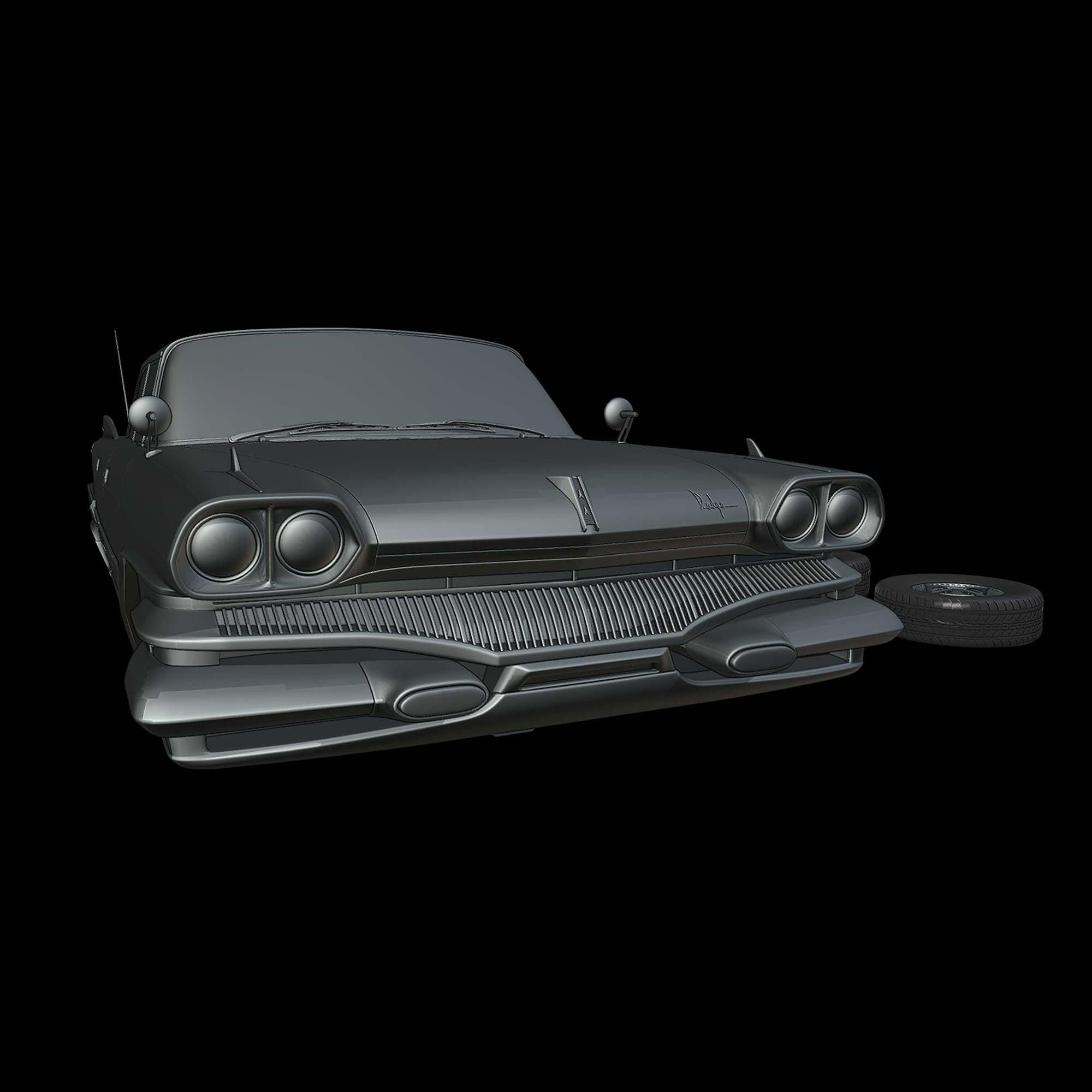 Dodge Phoenix / Dodge Dart Hardtop (1960) 1/87 1/64 1/43 1/32 1/25 1/24 ...