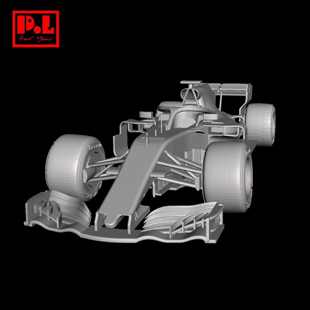 Ferrari SF71H (2018) F1 — 3D Print Files STL OBJ for 3D Printing All ...