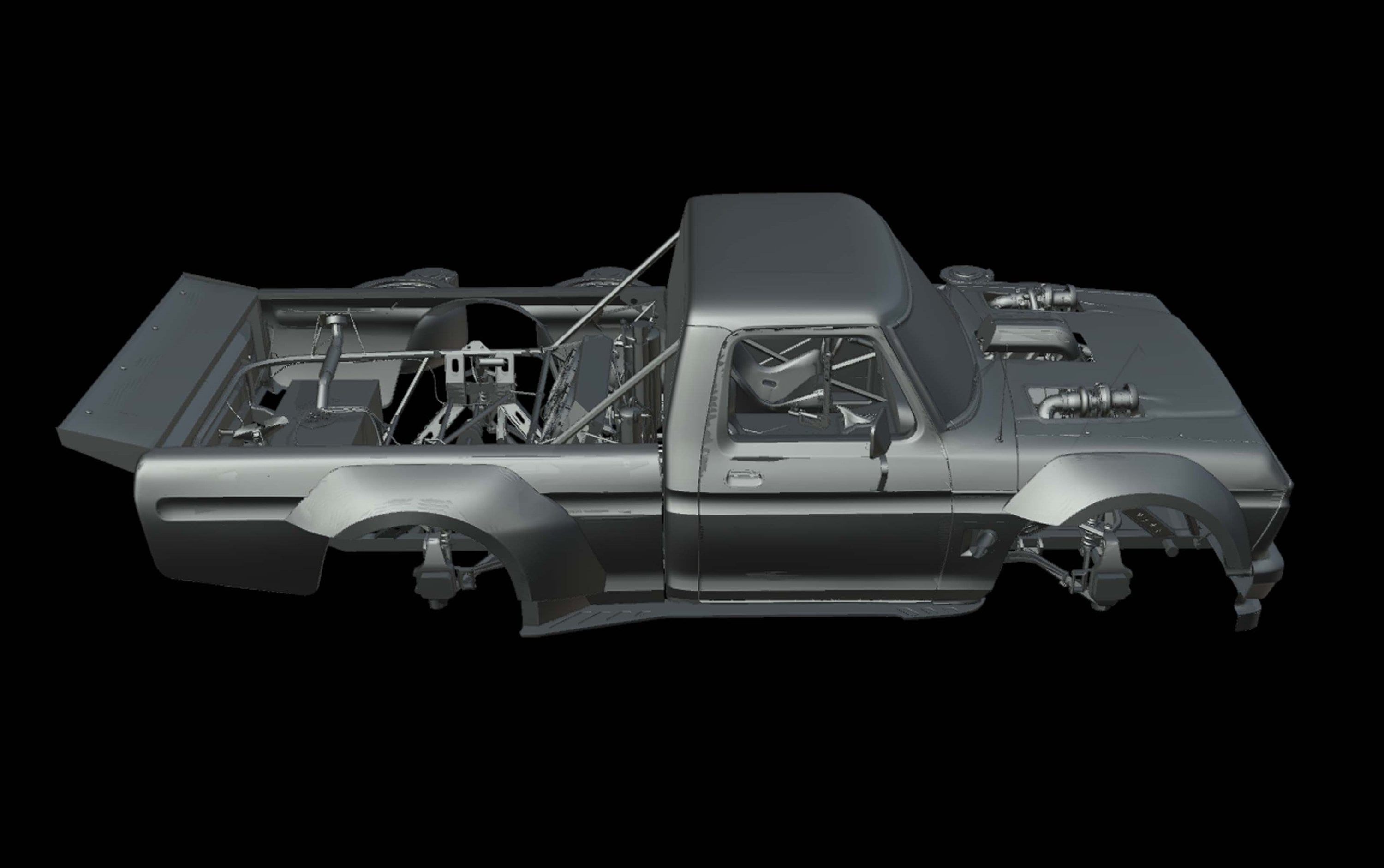 Ford F-150 Ken's Block Hoonitruck 1/87 1/64 1/43 1/32 1/24 1/18 1977 ...