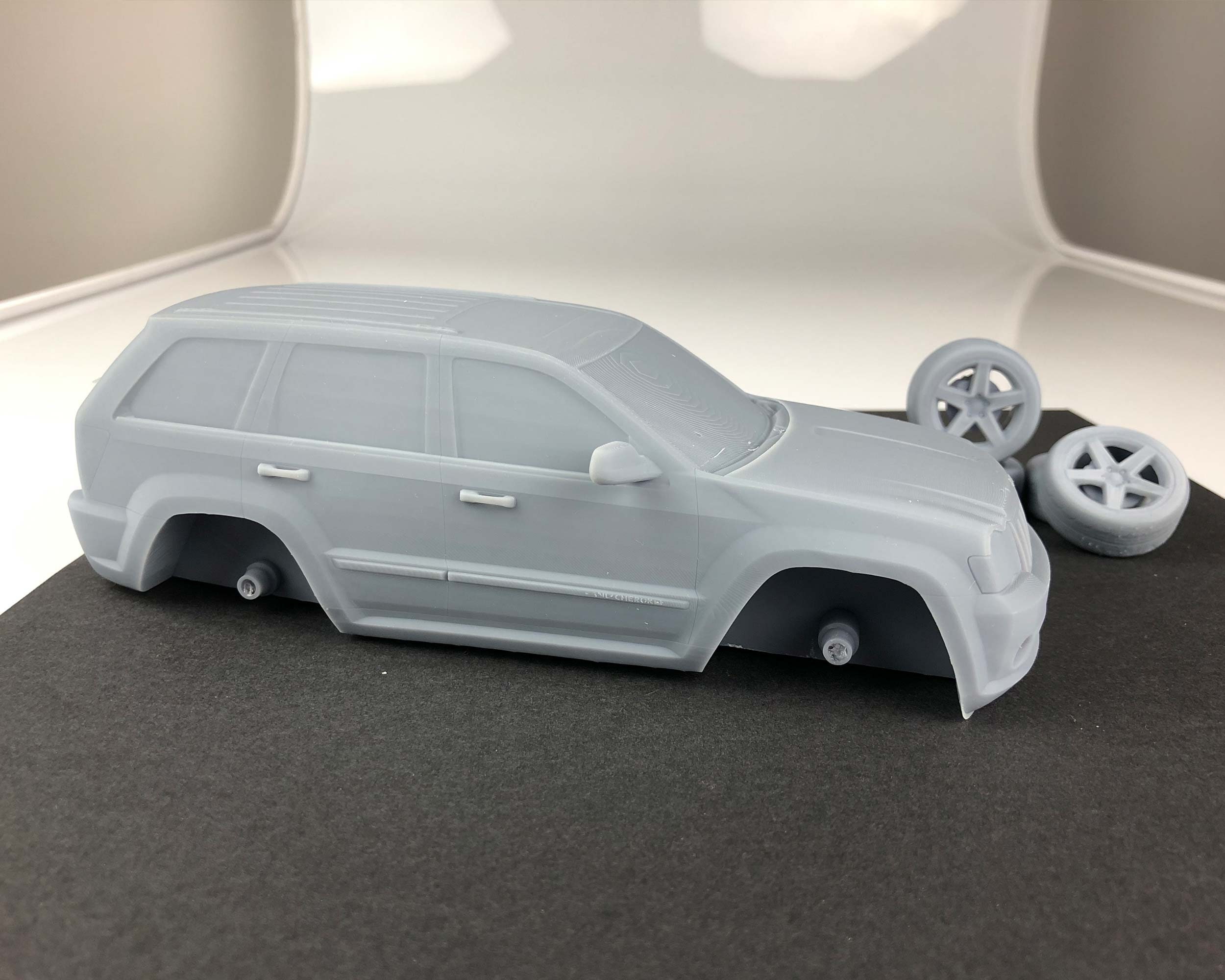 Jeep Grand Cherokee SRT-8 3th Gen (WK) Resin Model Car Kit - Etsy