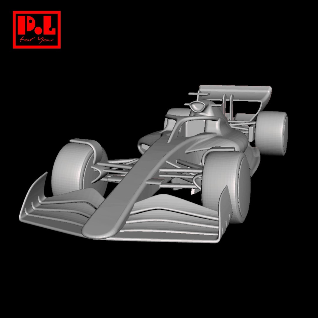Formula 1 (2021) F1 — 3D Print Files STL OBJ for 3D Printing All Scales ...