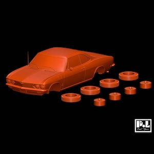 Chevrolet Corvair Monza (1969) Car Model Kit — 3D Print STL OBJ Files ...