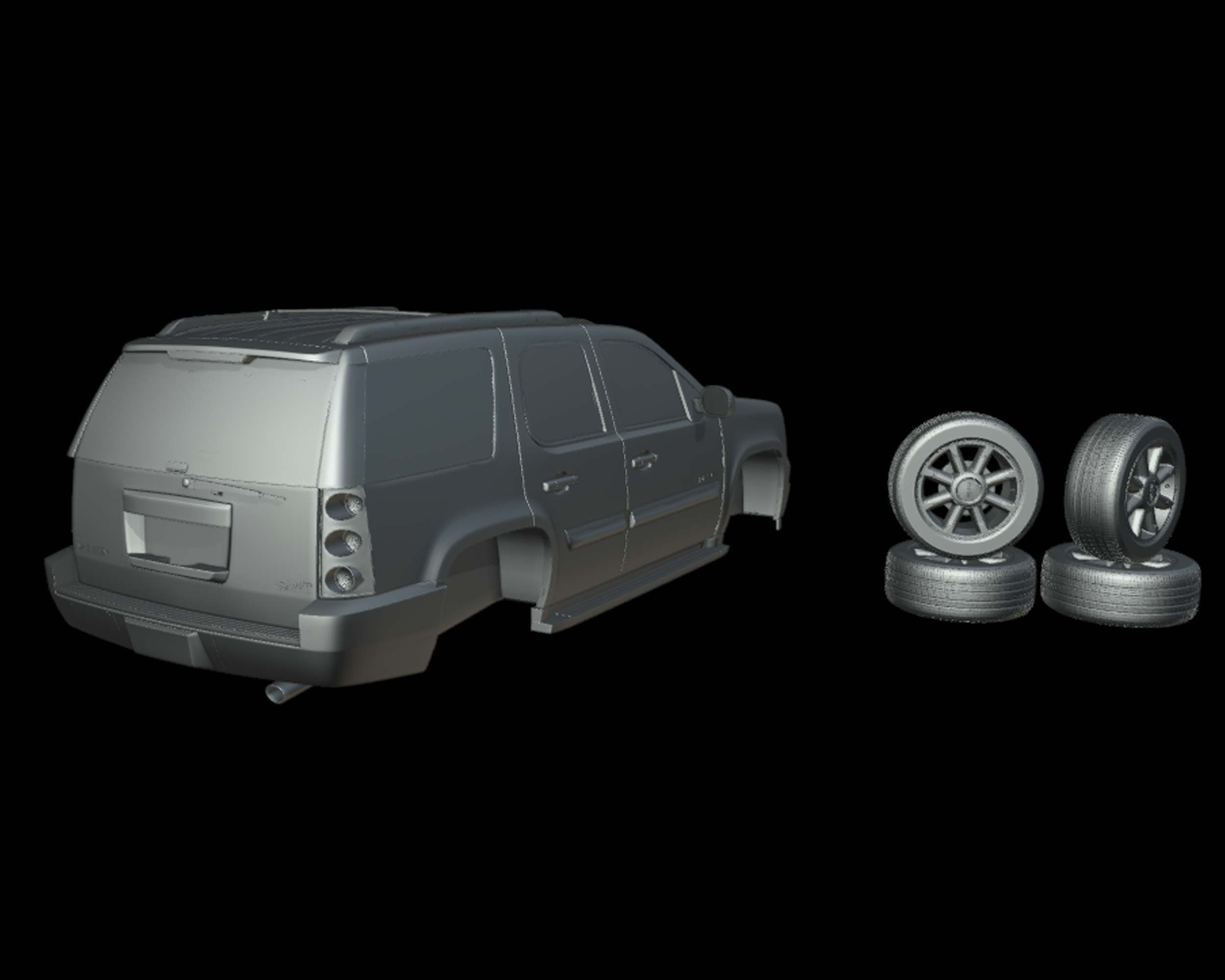 GMC Yukon 3rd Gen 2011 Resin Model Car Kit - Etsy