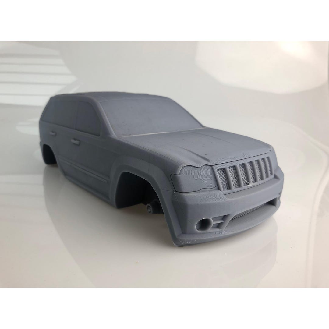 1/18 Jeep Grand Cherokee SRT-8 Resin Model Car Kit Failed 3D Print With ...