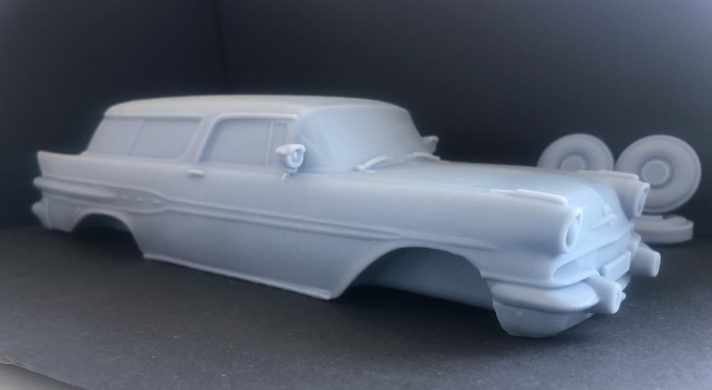 Pontiac Star Chief Custom Safari 2-door (1957) 1/87 1/64 1/43 1/32 1/24 ...