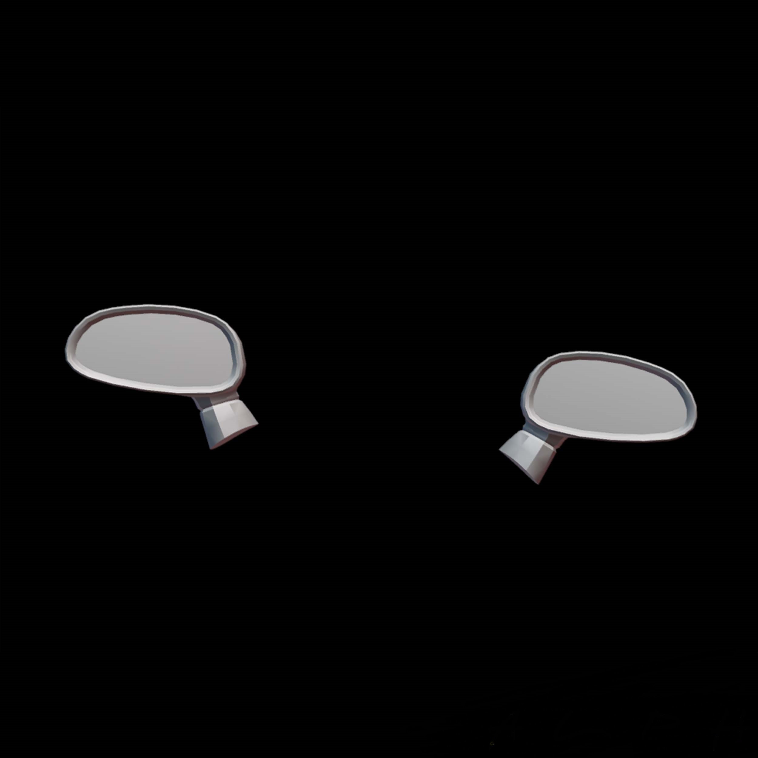 Mirrors Dodge Viper SRT (VX I) ACR for Autoart Norev Solido 1/87 1/64 1 ...