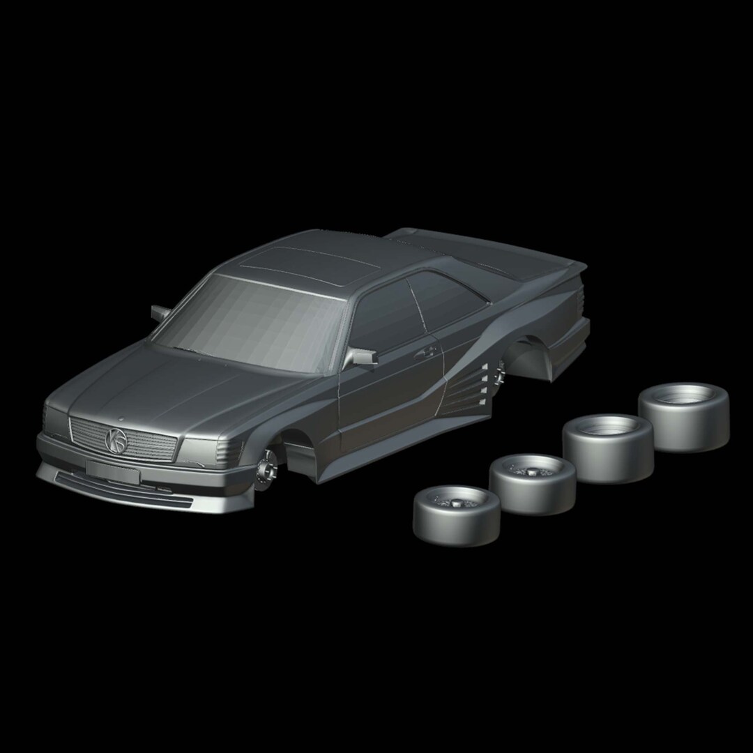 Mercedes-benz KOENIG (C126) 560 SEC (1988) 1/87 1/64 1/43 1/32 1/24 1/ ...
