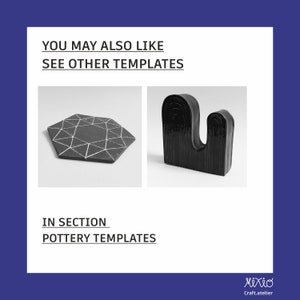 Slab Building Tutorial_pottery Template_do It Yourself Decoration_easy ...