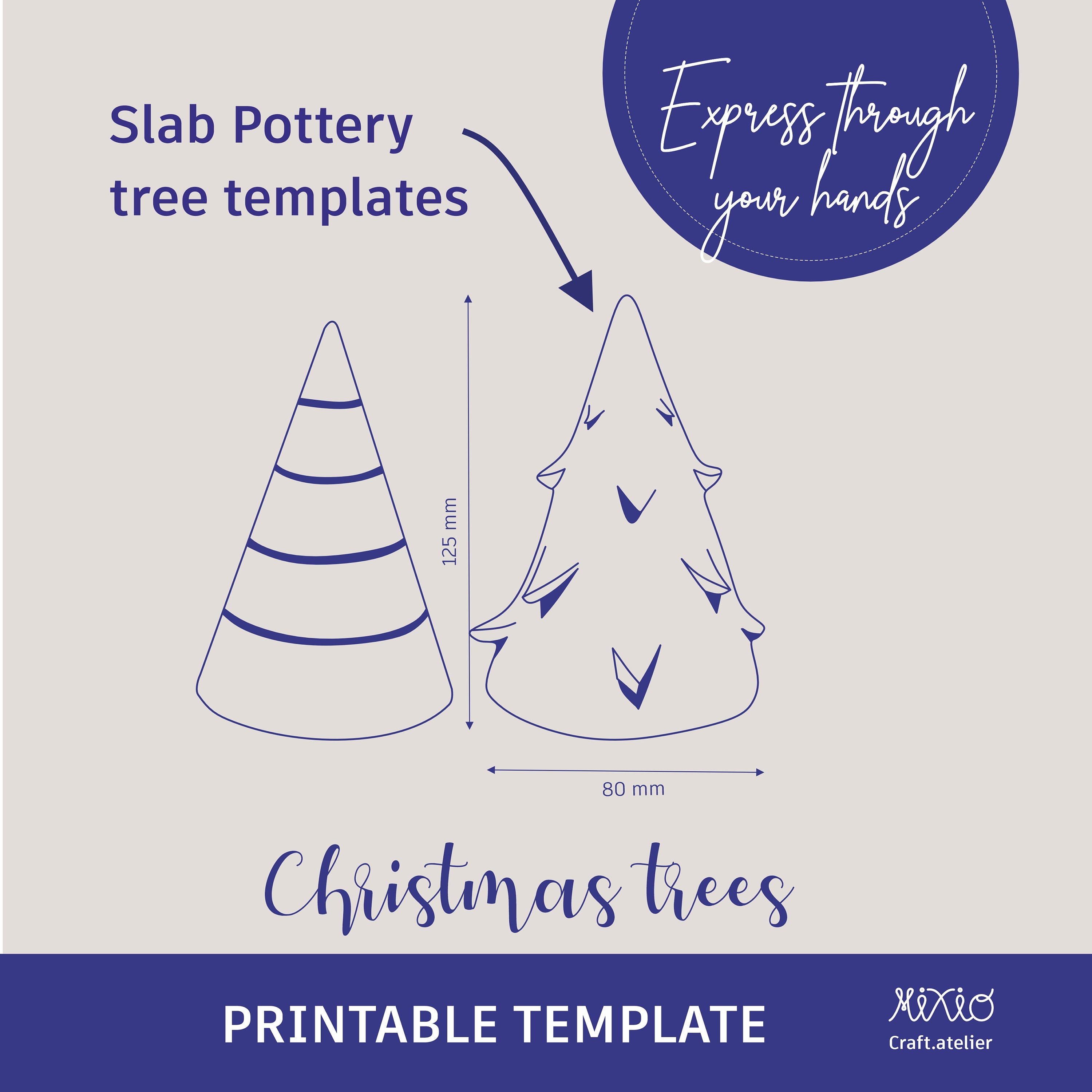 Slab Building Tutorial_pottery Template_do It Yourself Decoration_easy ...