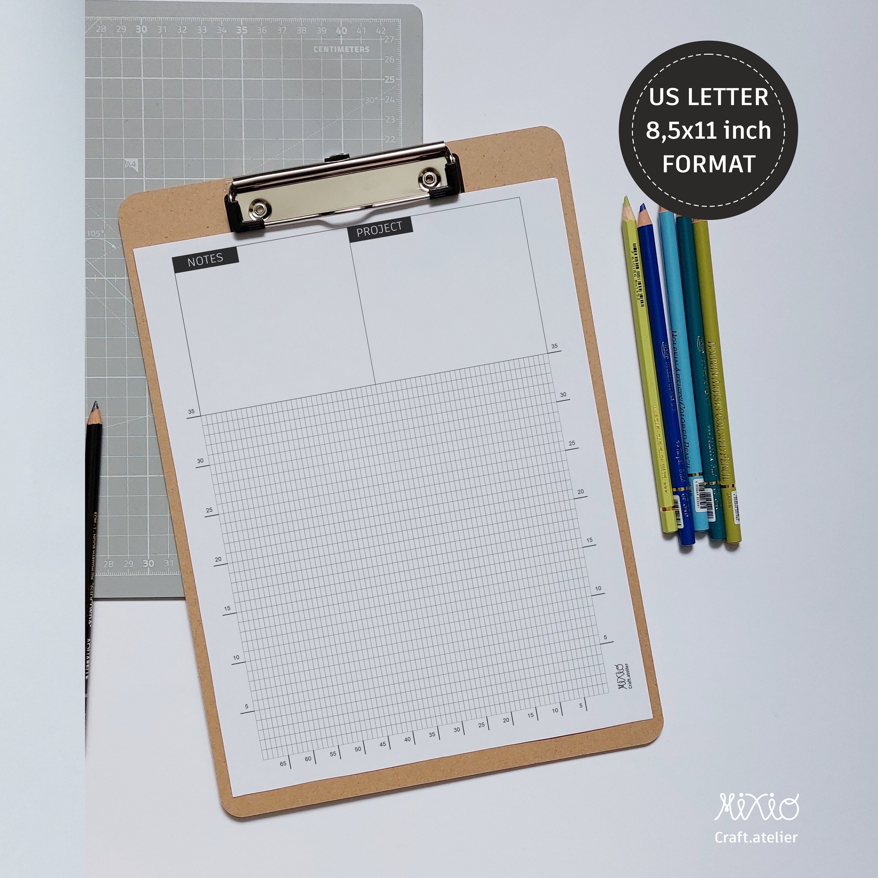 Digital Grid Template_printable Graph Paper_craft Planner_designing ...